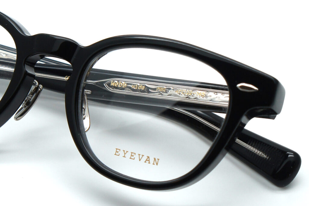 【在庫あり】EYEVAN アイヴァン Webb wide C-PBK | グラスハウス オオシマ | 大阪府和泉市メガネ屋